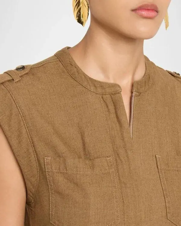 Simkhai Tinka Belted Romper