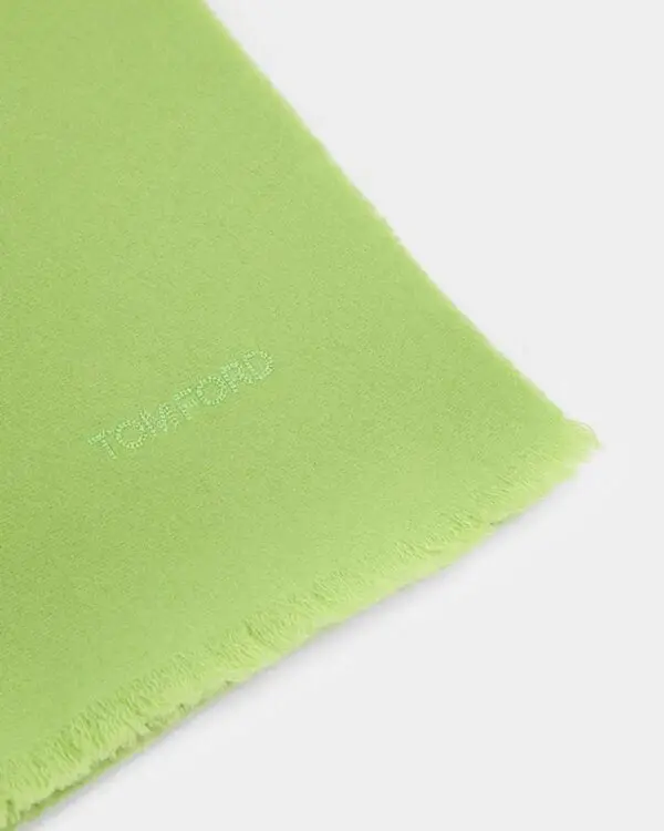 TOM FORD Apos;s Cashmere Tonal Logo Scarf