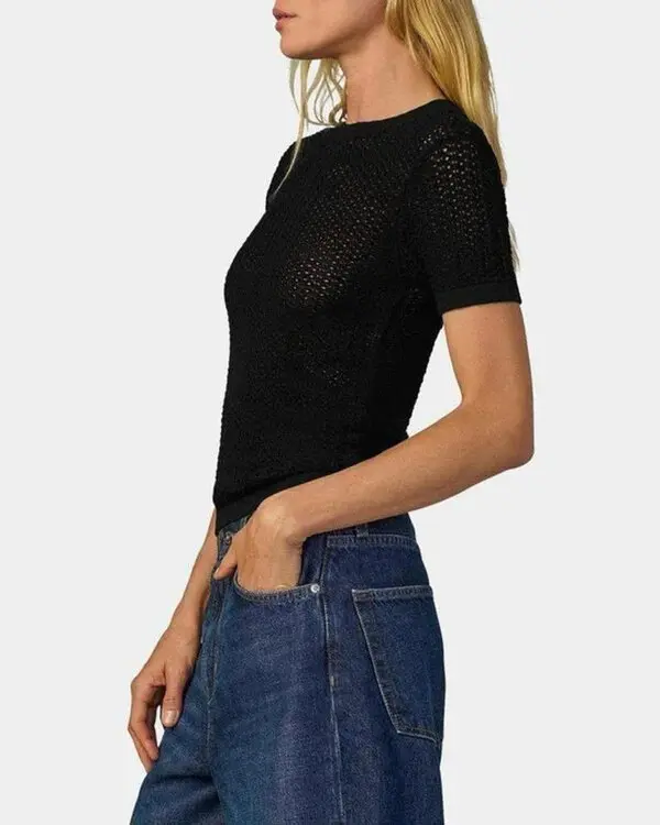JOE & APOS;S JEANS The Crochet Baby Tee