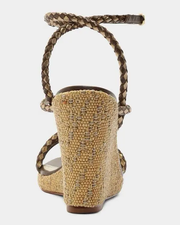 ALEXANDRE BIRMAN 100mm Elba Wedge Sandals