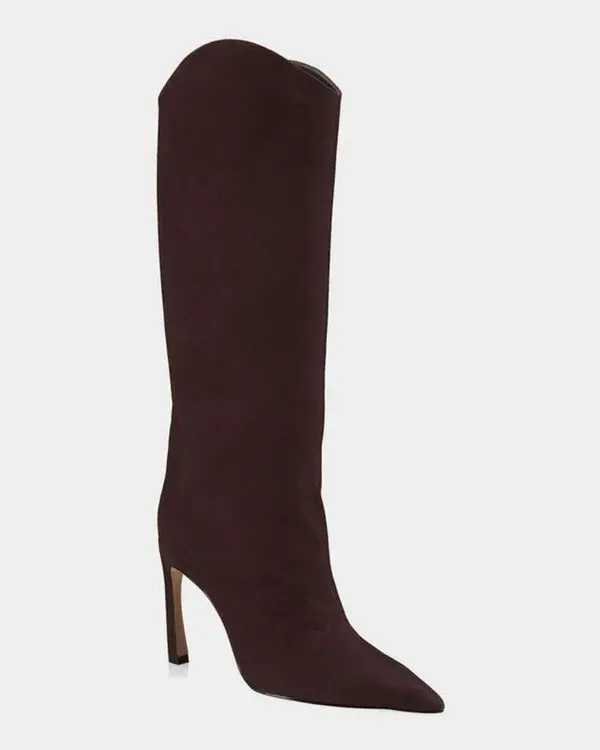 Schutz Maryana Nubuck Knee-high Boots