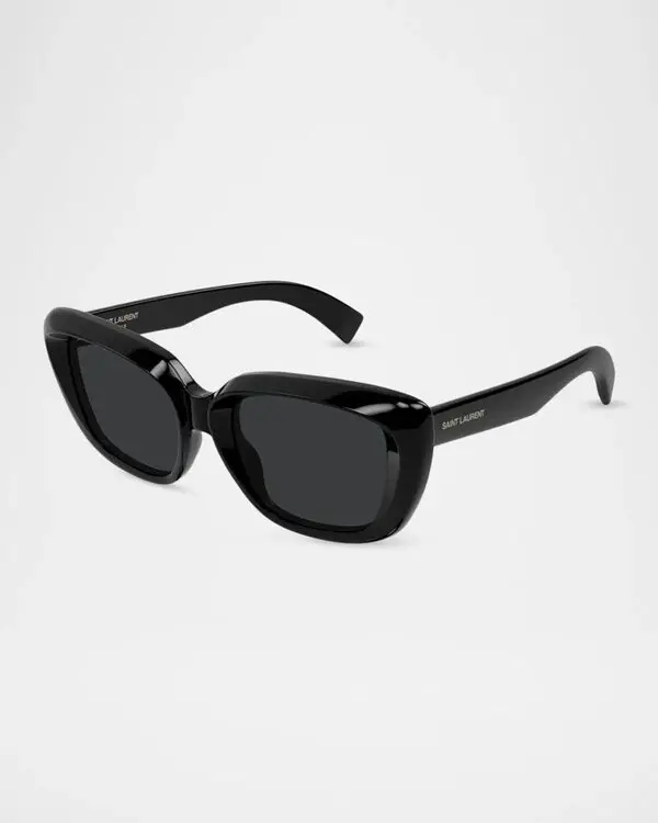 Saint Laurent 53mm Acetate Square Sunglasses