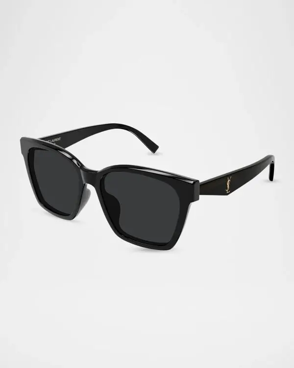 Saint Laurent 57mm Acetate Square Sunglasses
