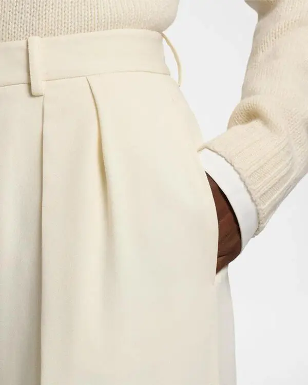 Ralph Lauren Jody Wool Gabardine Pants