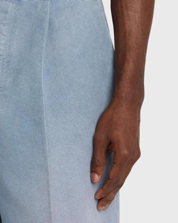 Marni Apos;s Faded Denim Wide-leg Pants