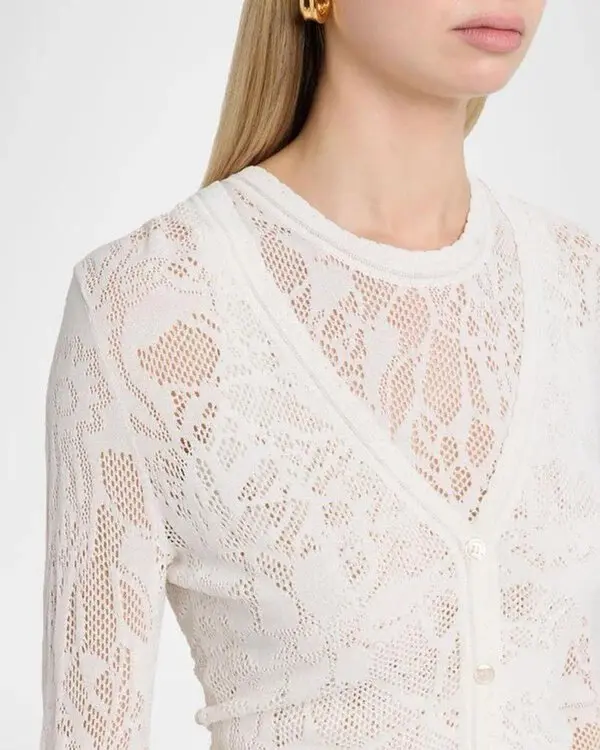 TOCCIN Annabelle Floral Lace Cardigan