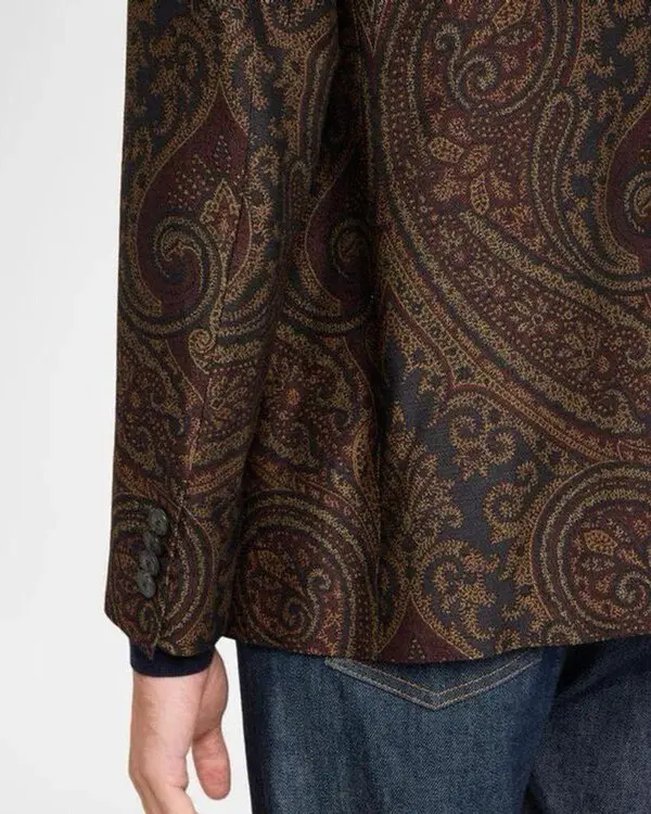 Etro Apos;s Milano Paisley Jacquard Sport Coat