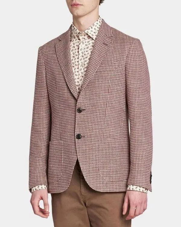 Etro Apos;s Single-breasted Tweed Jacket