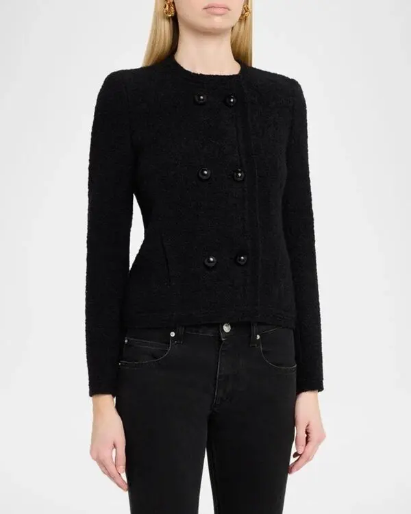 Isabel Marant Étoile Suely Boucle Double-breasted Jacket