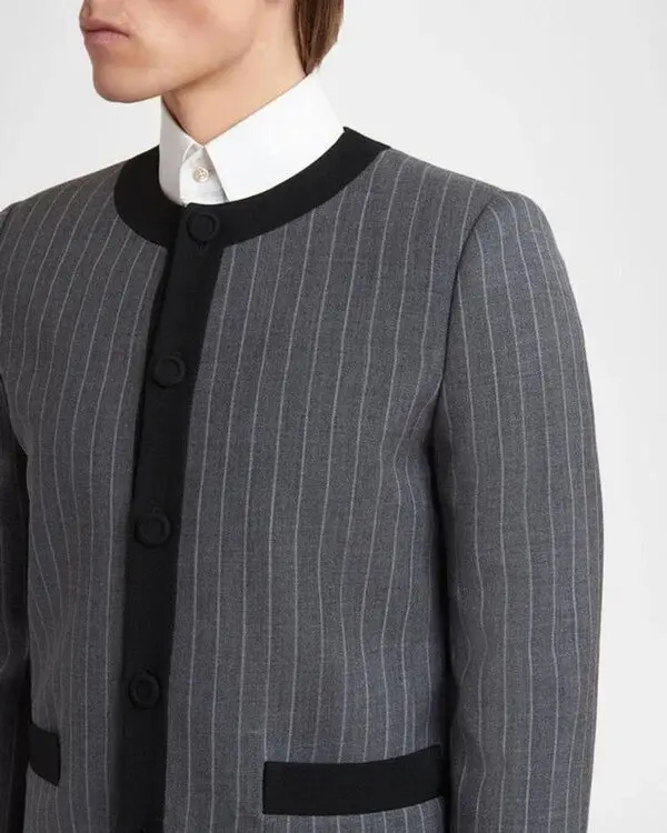 Valentino Garavani Apos;s Pinstripe Wool Jacket