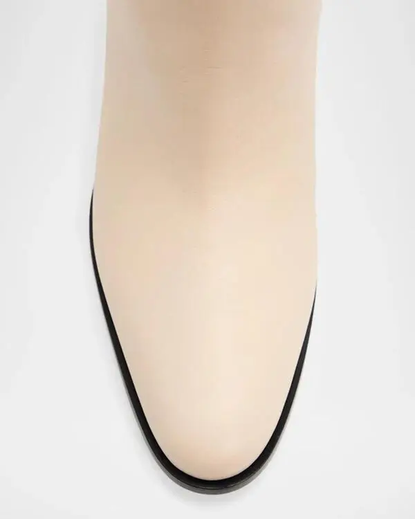 JIMMY CHOO 65mm Caly Leather Knee-high Boots