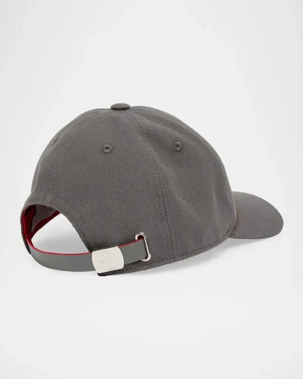 CHRISTIAN LOUBOUTIN Apos;s Neo Cl Canvas Baseball Cap - Phantom Gr