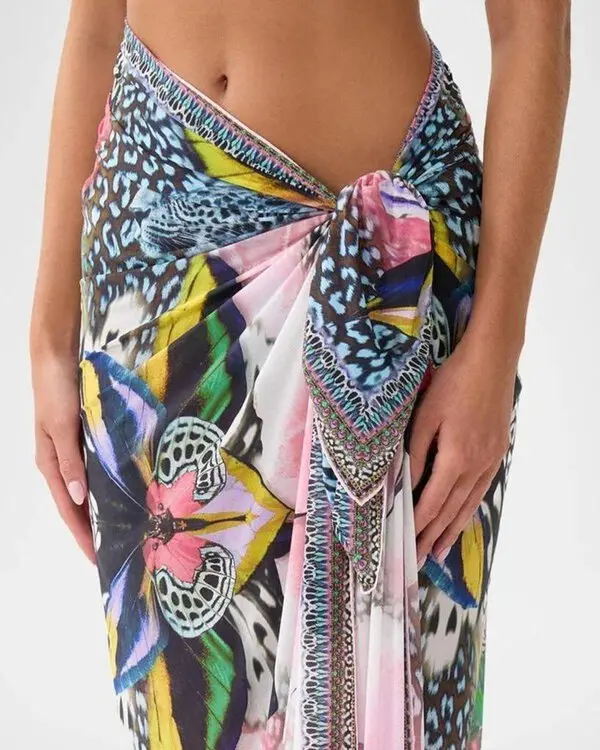 Camilla Long Sarong Coverup - Millamorph