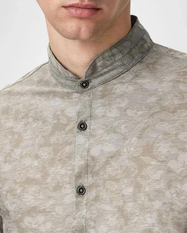 John Varvatos Apos;s Vistra Floral Jacquard Button-down Shirt