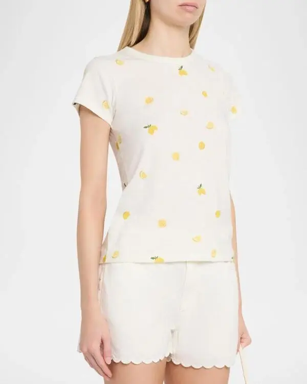 Rag & Bone Crewneck Cotton Baby Tee