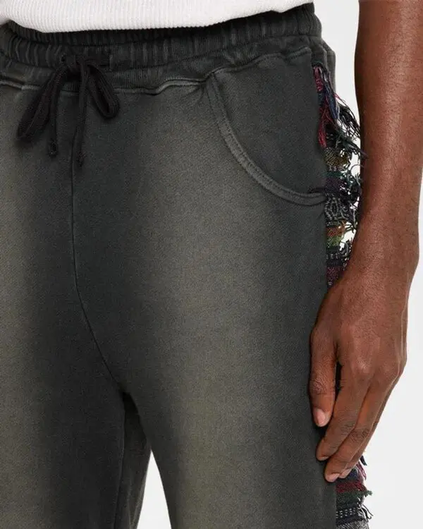 Alchemist Apos;s Cotton Know U Rider Fringed Cargo Sweatpants