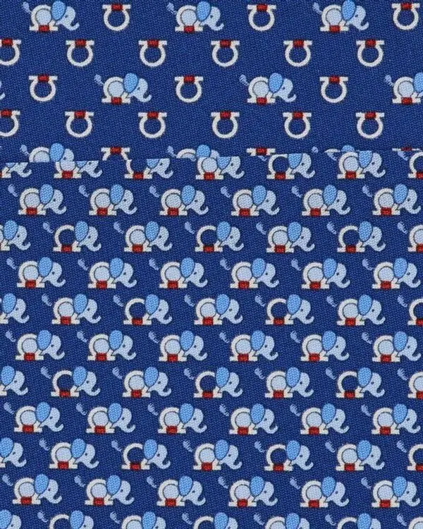 FERRAGAMO Apos;s Orazio Gancio-elephant Silk Tie