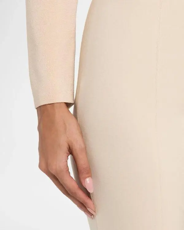 Misook Cropped Straight-leg Pants