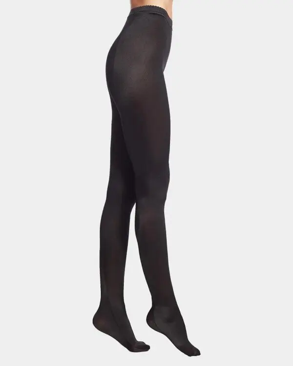 Wolford Satin De Luxe High-rise Opaque Tights