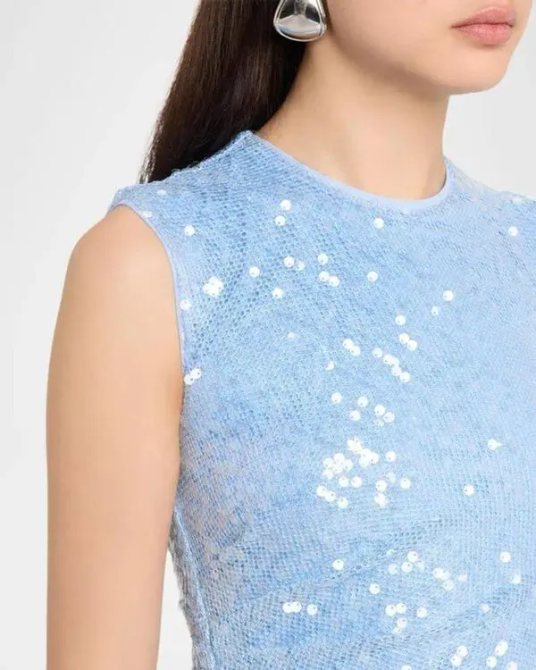 Veronica Beard Kimberly Sequined Midi Dress