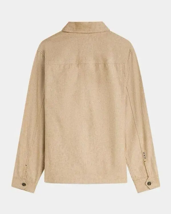 Scotch & Soda Apos;s Cotton And Linen Shirt Jacket