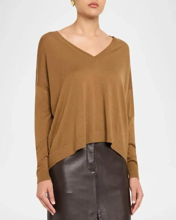 Co Cashmere V-neck Sweater