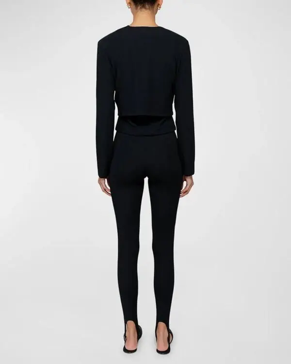 LESET Rio High-rise Slim Stirrup Pants