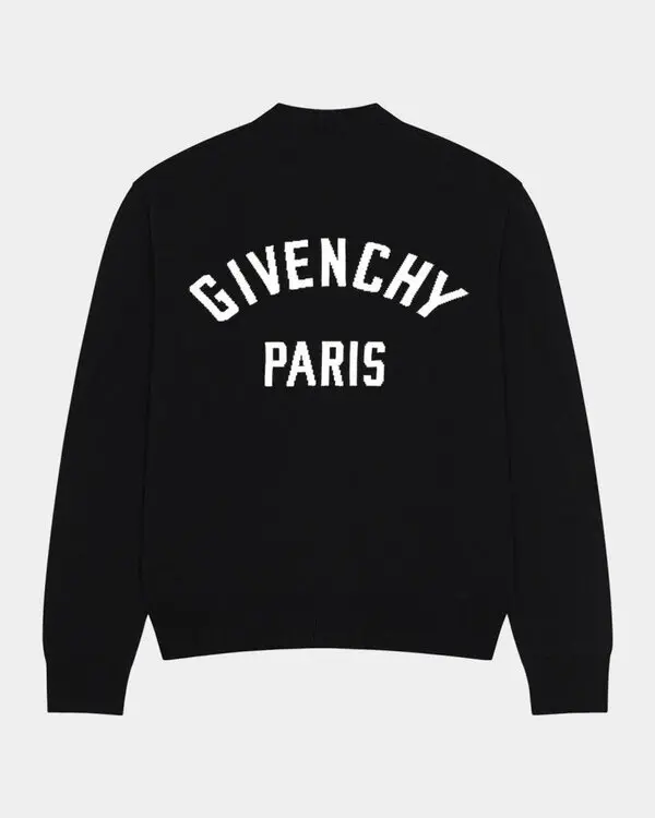Givenchy Apos;s Couture Seam Knit Back-logo Cardigan