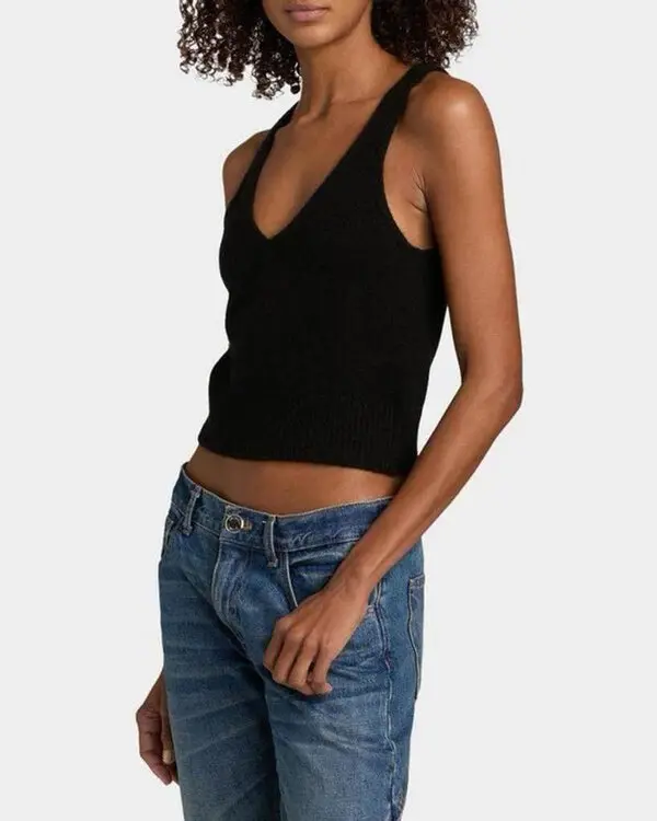 Brandon Maxwell Reese V-neck Tank Top