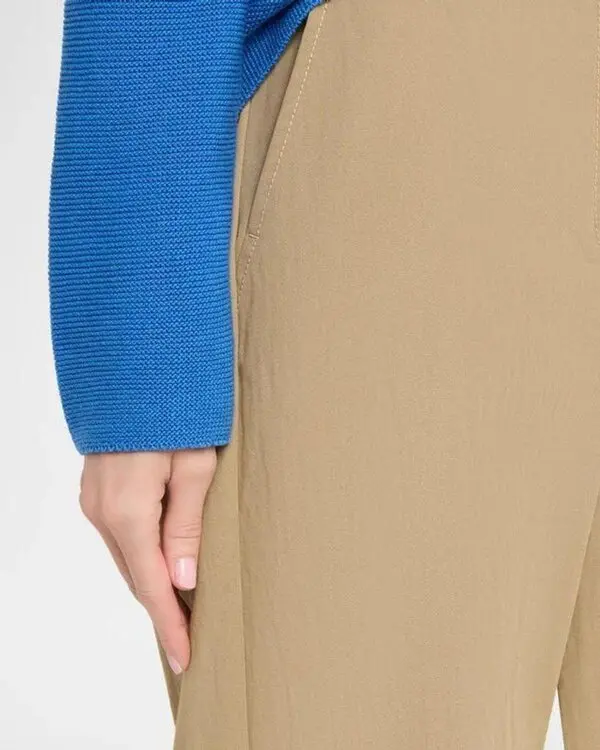 Max Mara Cropped Wide-leg Gabardine Pants