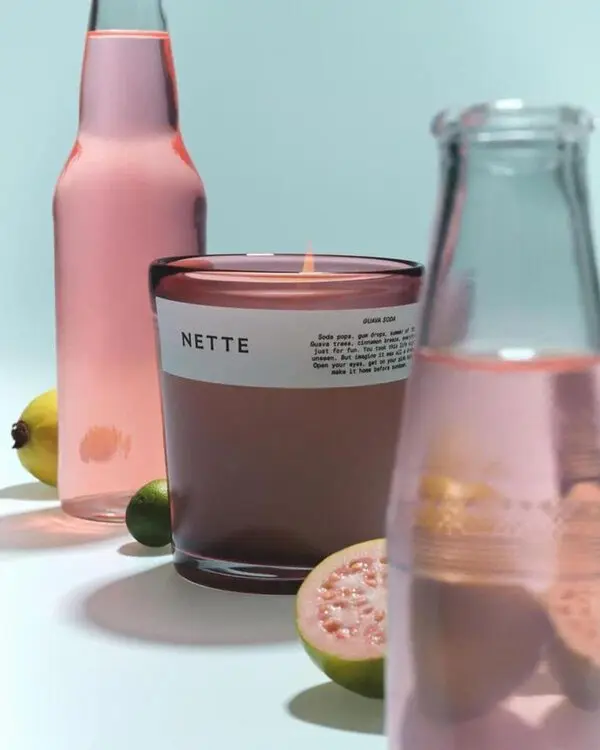 NETTE Guava Soda Scented Candle