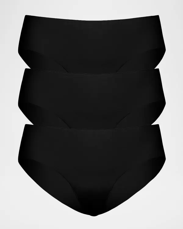 Commando 3-pack Breathable Cotton Bikini Briefs