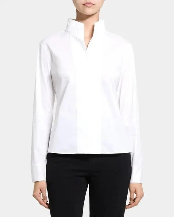 Theory Tailored Cotton-blend Shirt