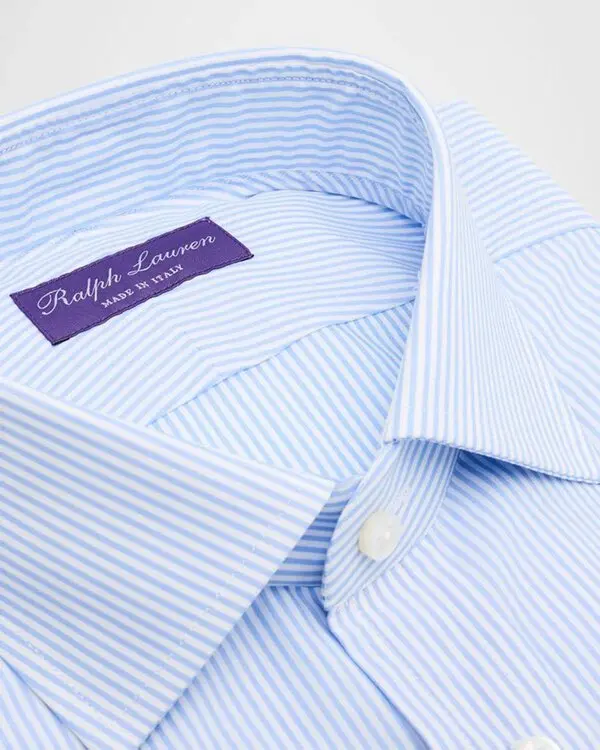 Ralph Lauren Purple Label Apos;s Mini-bengal-stripe Shirt