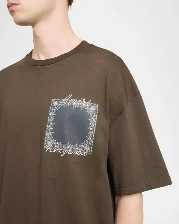 Amiri Apos;s Ma Quad Bandana T-shirt