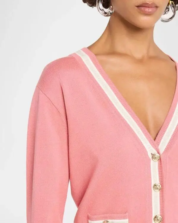 Elie Tahari Kiva V-neck Cardigan