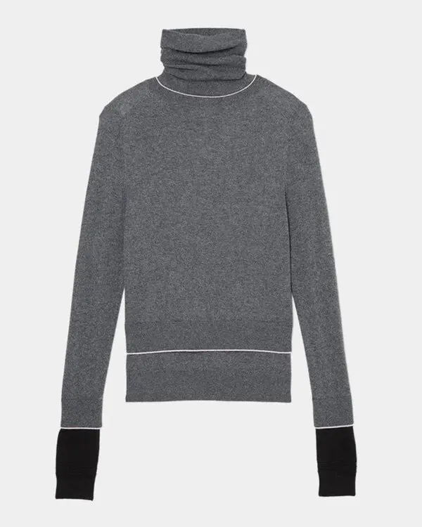 Marc Jacobs Layered Turtleneck Sweater - Grey
