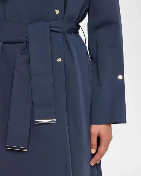 Emporio Armani Water-repellent Trench Coat - Ivory