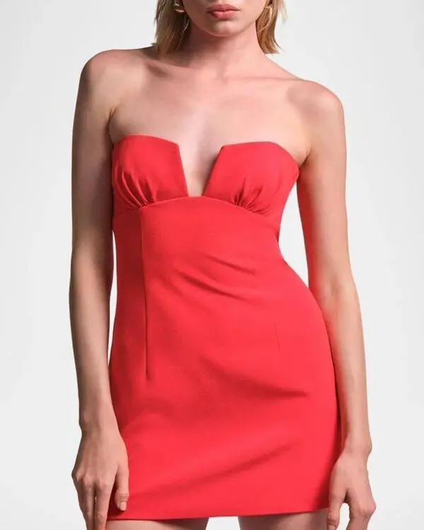 Bcbgmaxazria Ramone Strapless Sweetheart Mini Dress