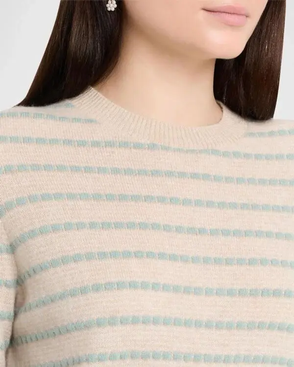 Guest In Residence Pebble Stripe Cashmere Sweater