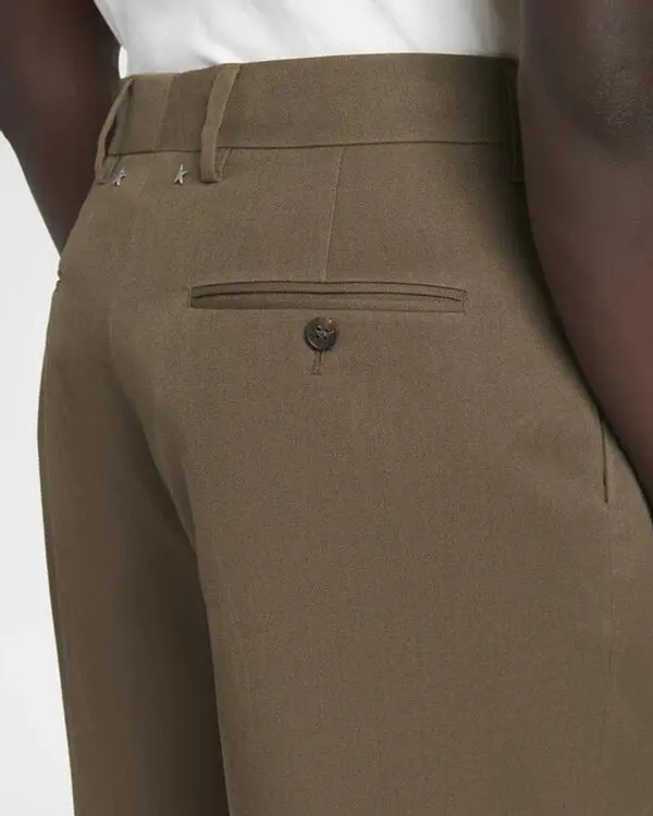 GOLDEN GOOSE Apos;s Single-pleated Bermuda Shorts