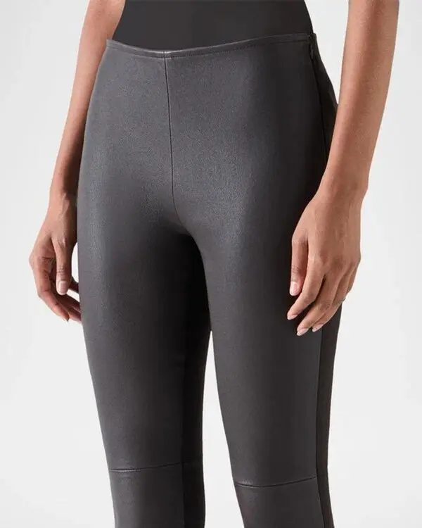 Akris Fancy Mix Media Legging Pants