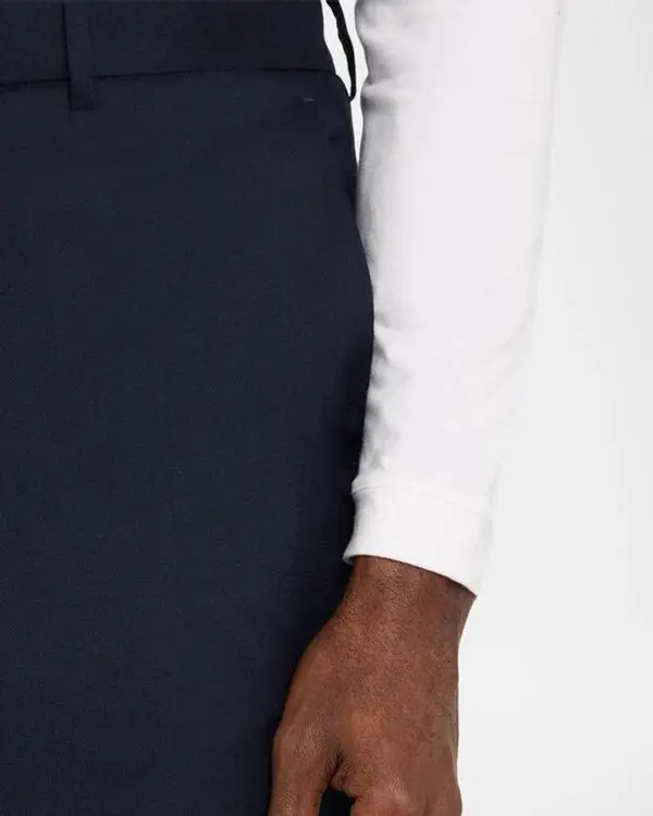 Giorgio Armani Cashmere Straight-leg Tailored Pants - Gray Multi