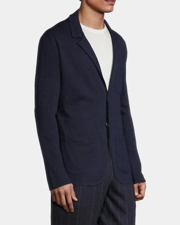Isaia Apos;s Wool-blend Sweater Jacket