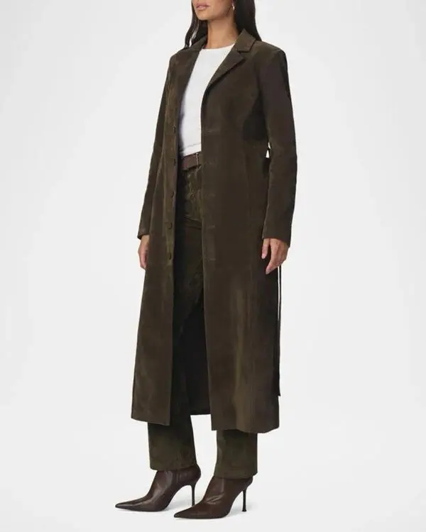 JOE & APOS;S JEANS The Faux-suede Long Coat