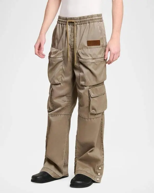 Amiri Logo Drawstring Cargo Pants