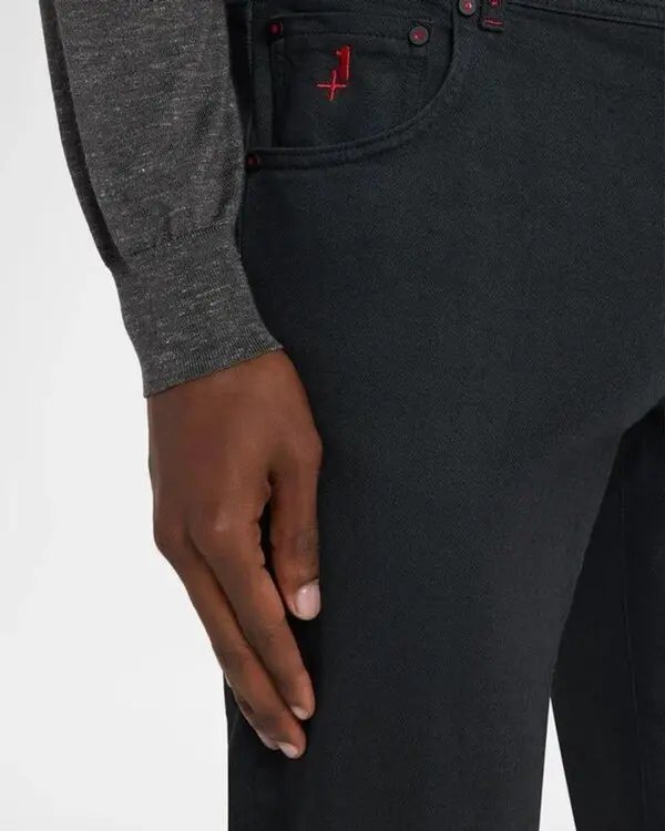 Kiton Apos;s Plus One Slim Stretch Five-pocket Pants