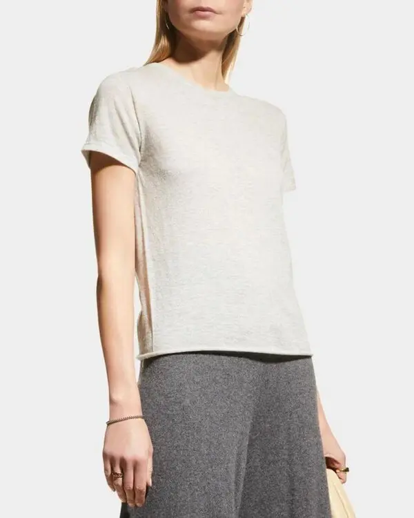 Majestic Filatures Machine Washable Cashmere Crewneck Top