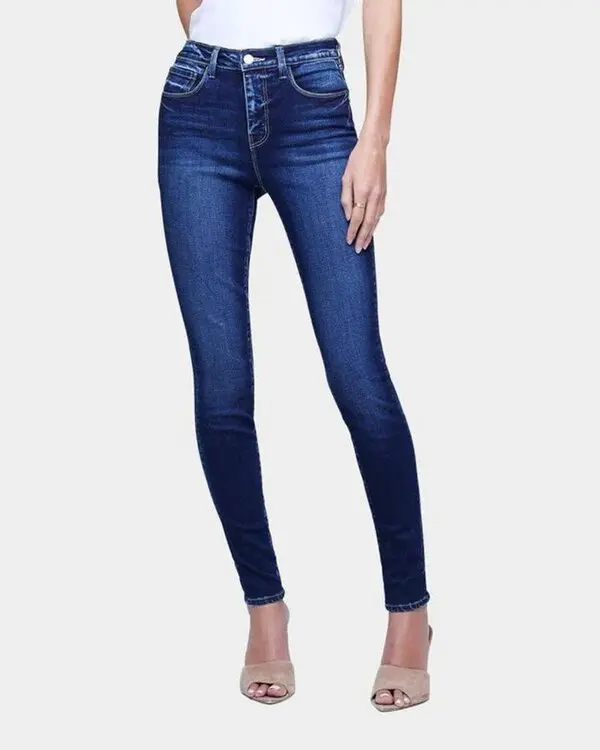 L & APOS;AGENCE Marguerite High-rise Skinny Jeans
