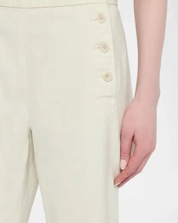NILI LOTAN Reed Wide-leg Sailor Pants - Stone